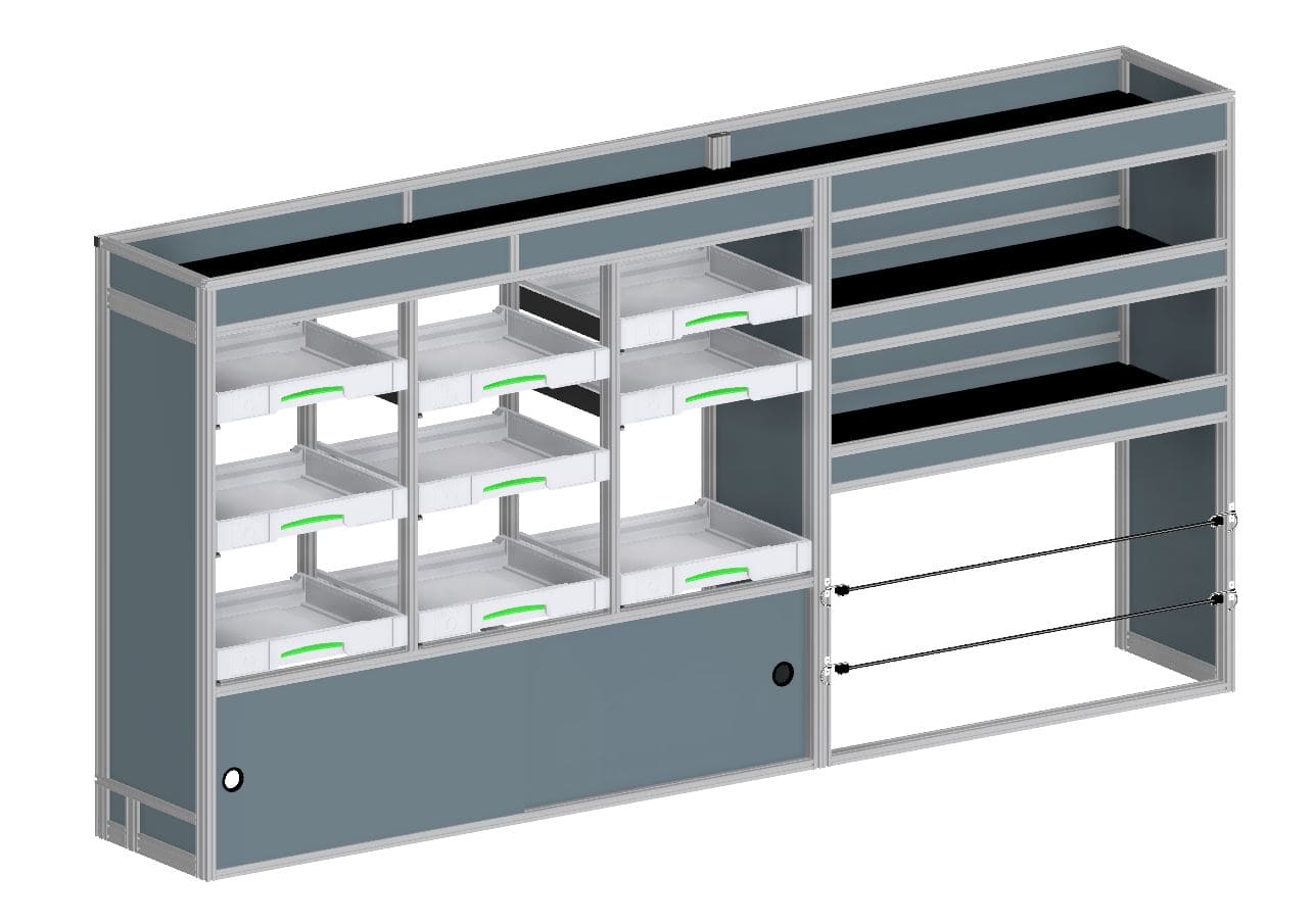 Festool Fahrzeugeinrichtung Ford Transit Custom 2024+ | für Systainer ...