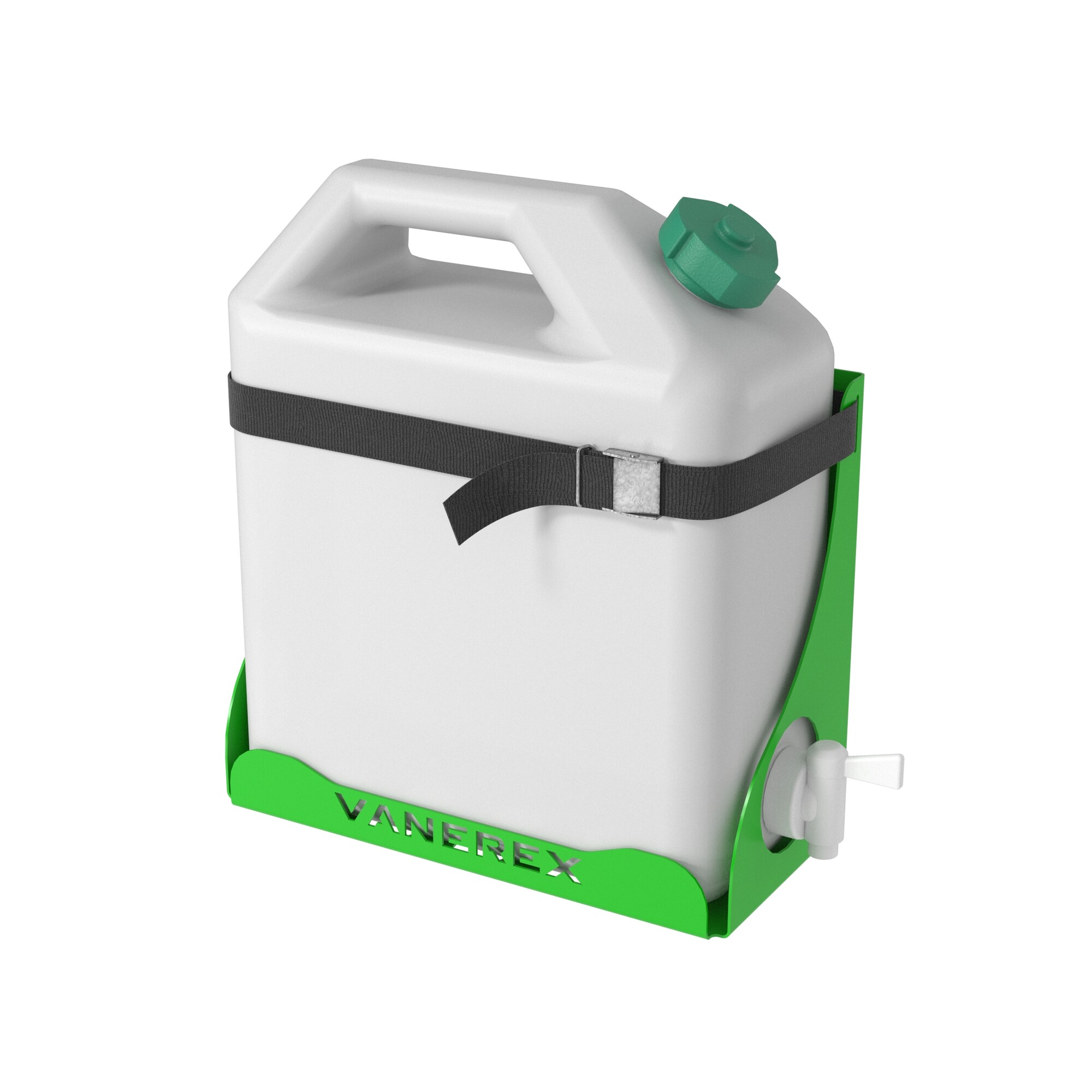 Bidon à eau avec support pour aménagement utilitaire en bois | Vehikit