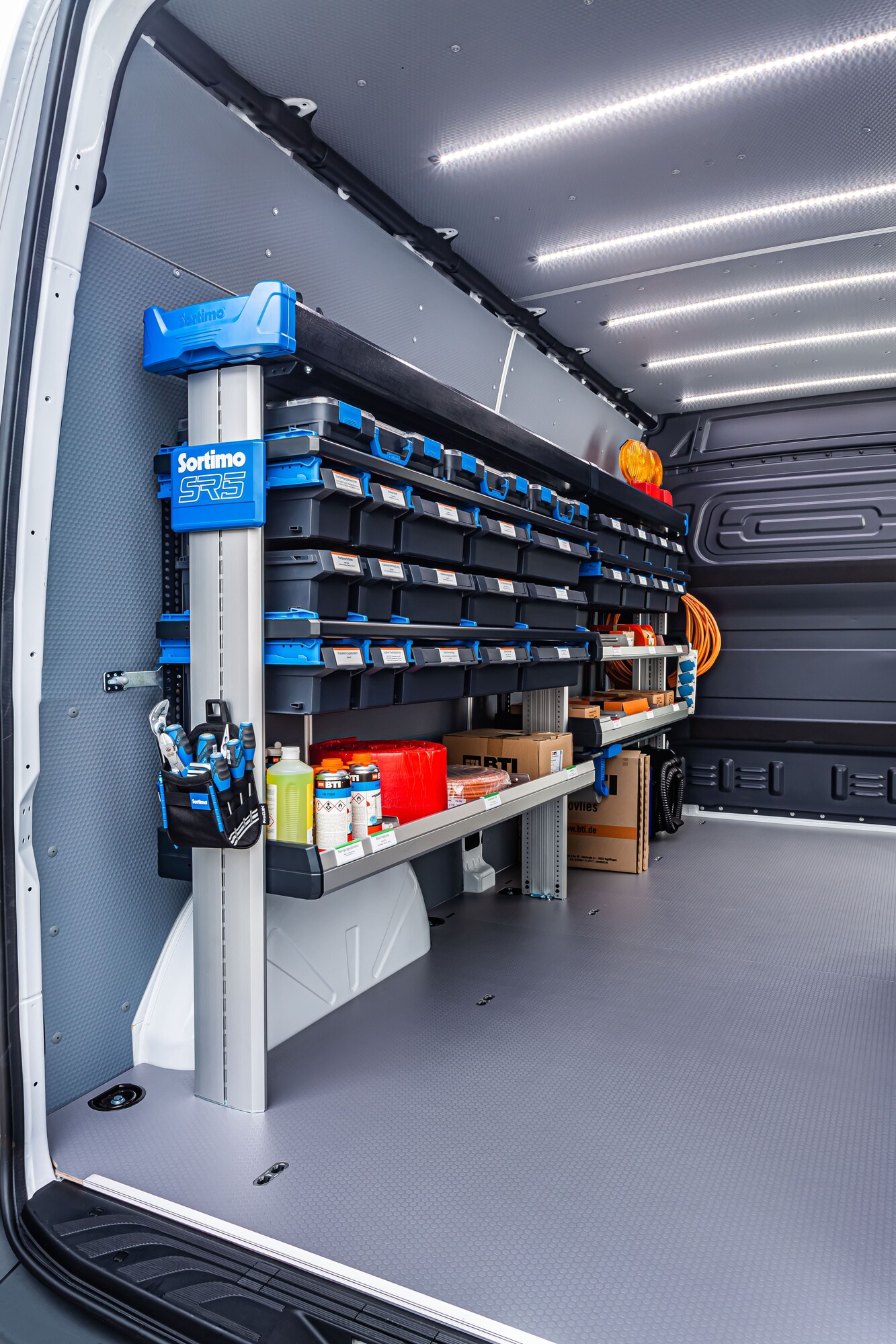 Bedrijfswageninrichting Volkswagen ID Buzz 2022+ | Sortimo SR5 | PRO links