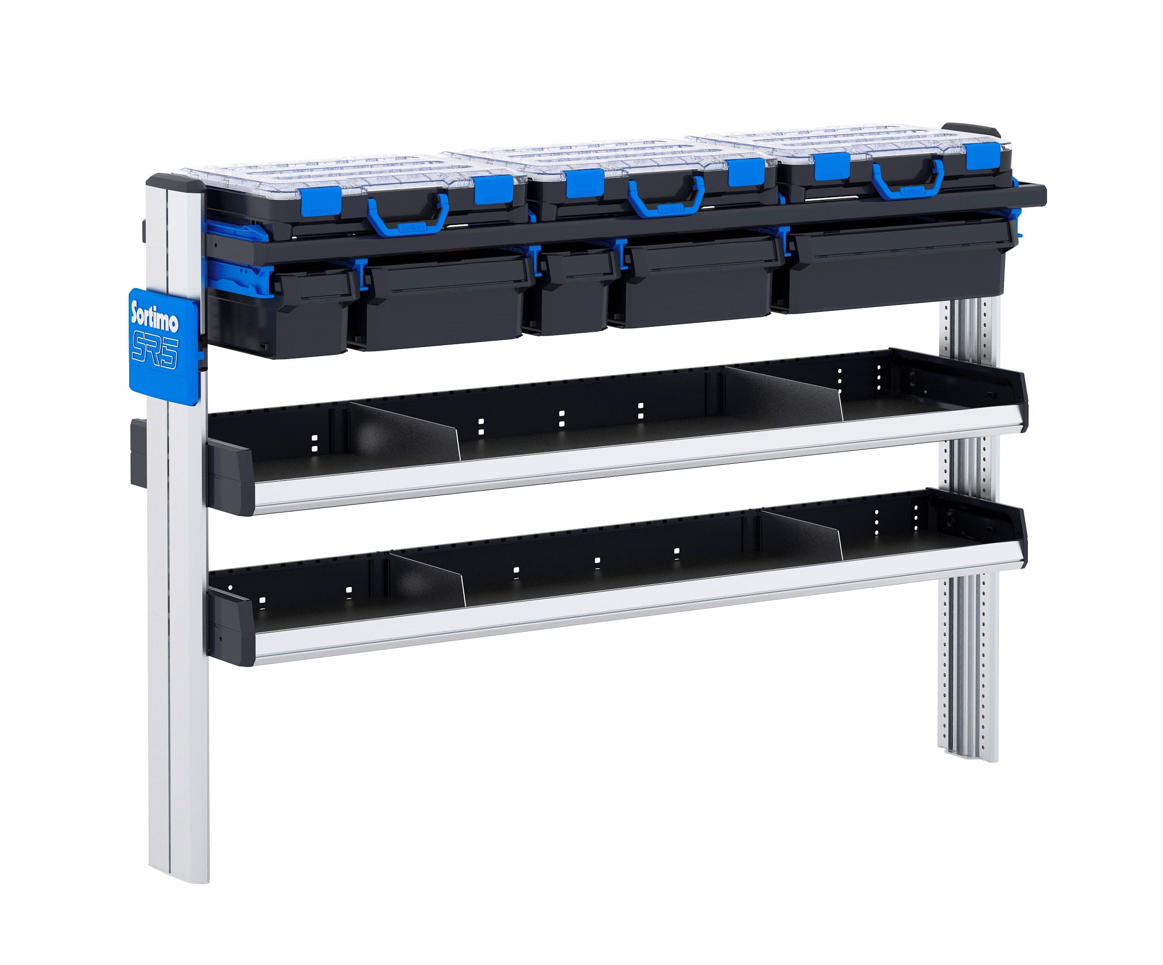 Bedrijfswageninrichting Nissan Townstar 2021+ | Sortimo SR5 | PRO links