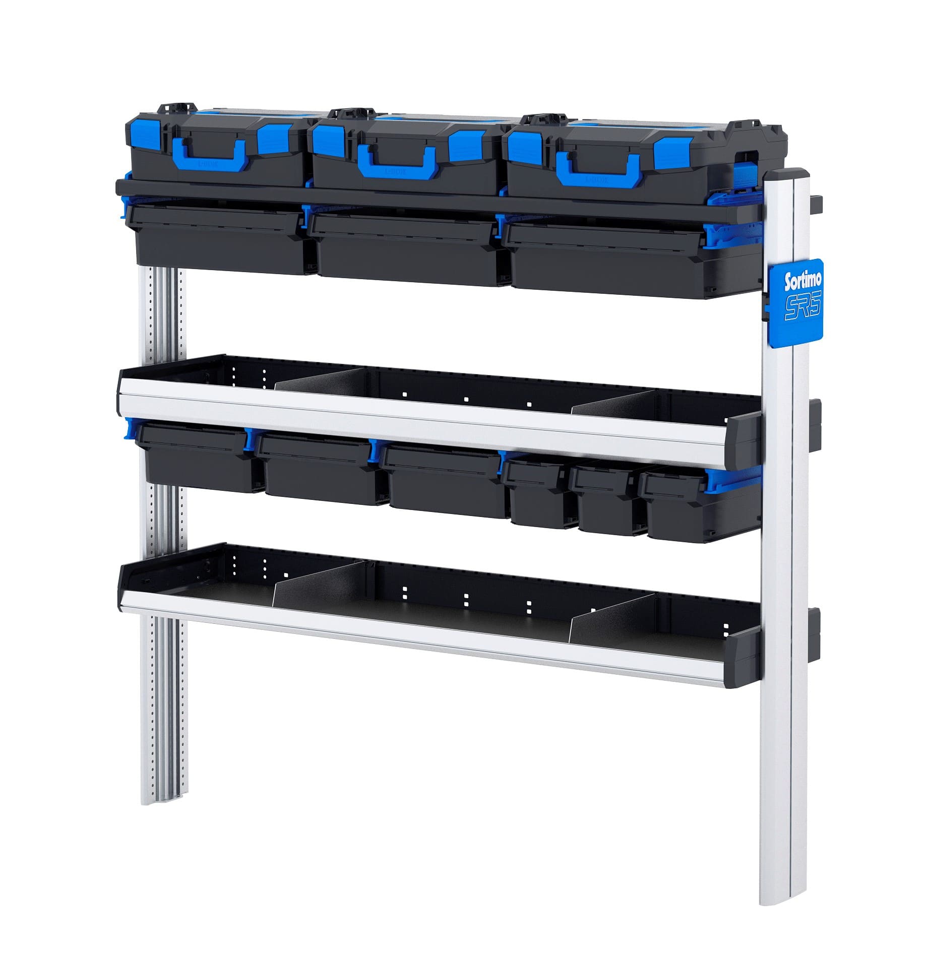 Bedrijfswageninrichting Volkswagen Crafter 2017+ | Sortimo SR5 | Basis ...