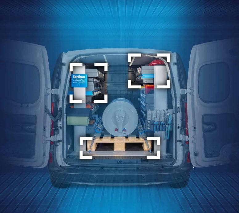 Bedrijfswageninrichting Toyota Proace City 2019+ | Sortimo SR5 | Basis ...