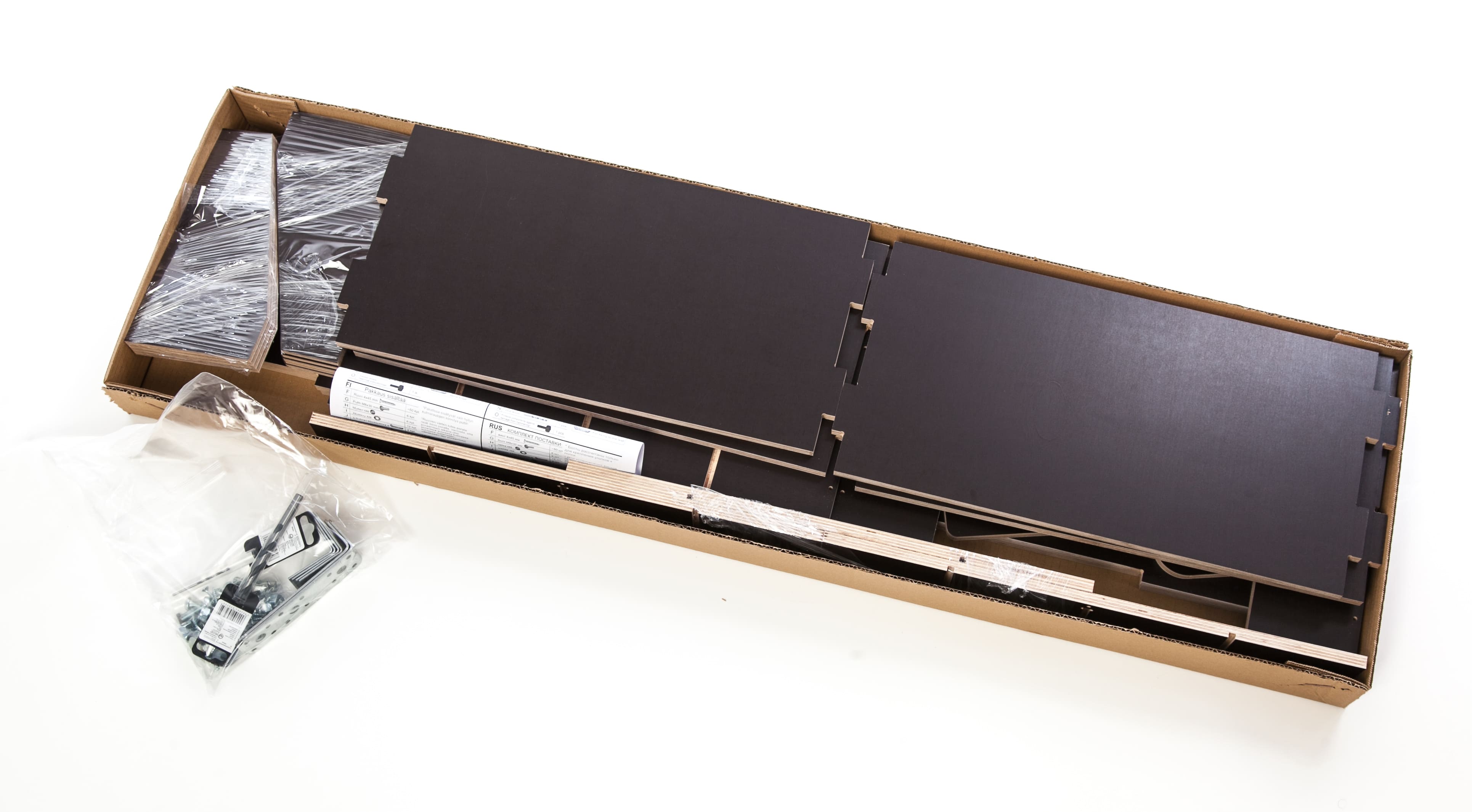 Houten bedrijfswageninrichting Ford E-Transit Courier 2024+ | Vehikit