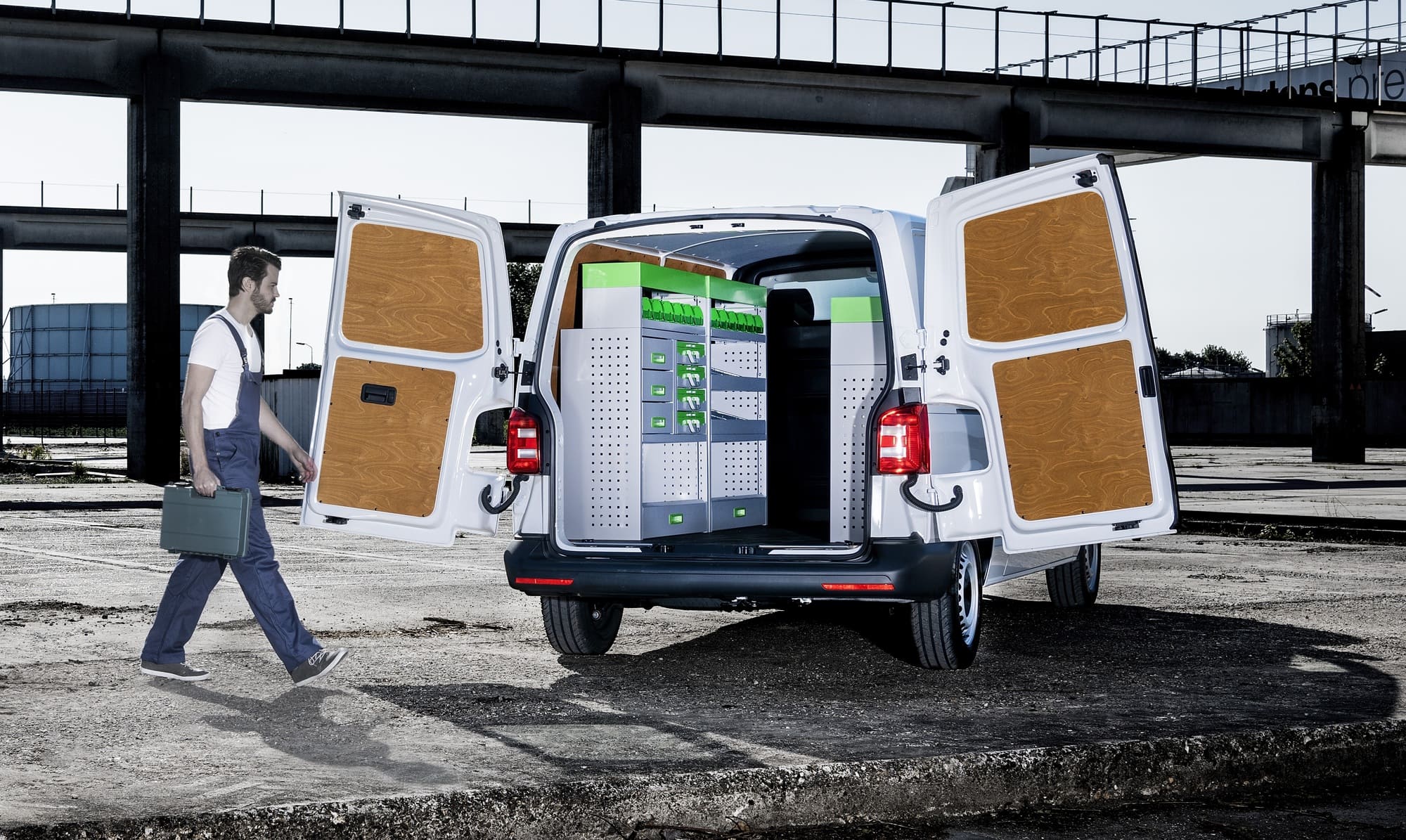 Bedrijfswageninrichting Ford Transit Custom 2012-2023 | Van Solutions
