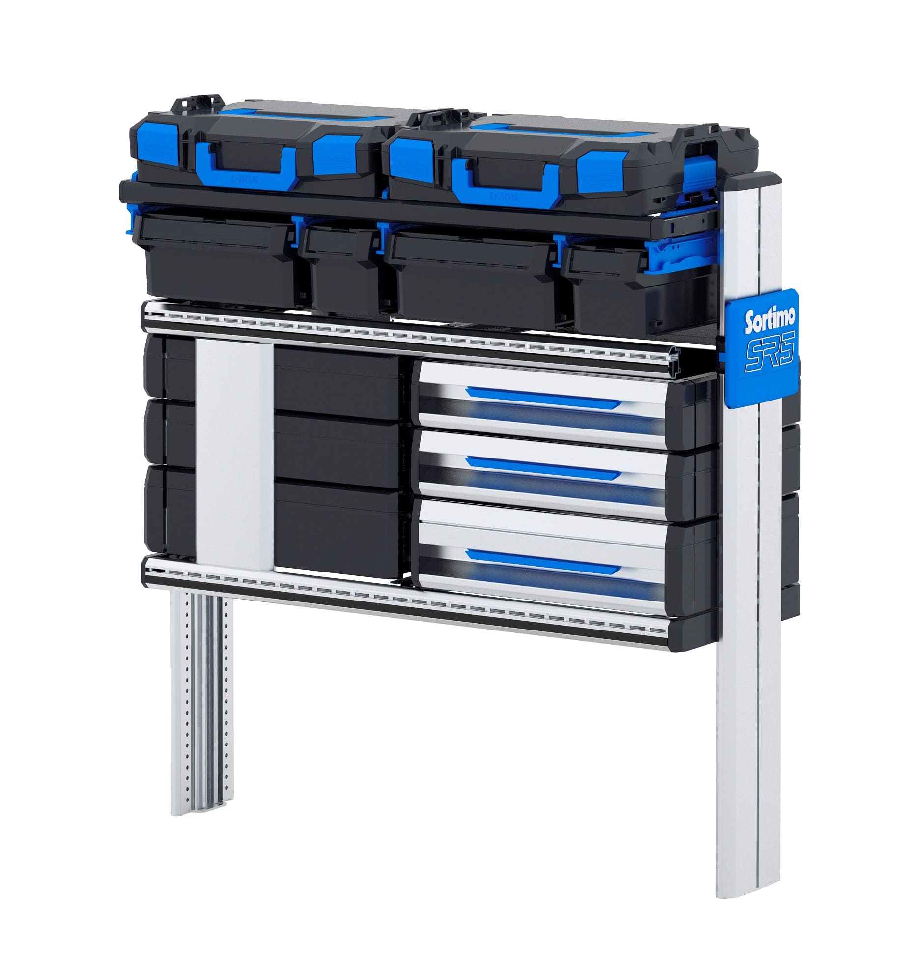 Bedrijfswageninrichting Ford Transit Custom 2023+ | Sortimo SR5 | PRO ...